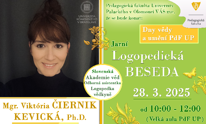 POZVÁNKA: IV. Jarní Logopedická beseda :: Logopedie-upol